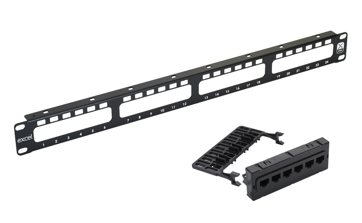 Excel Copper Patch Panels & Frames