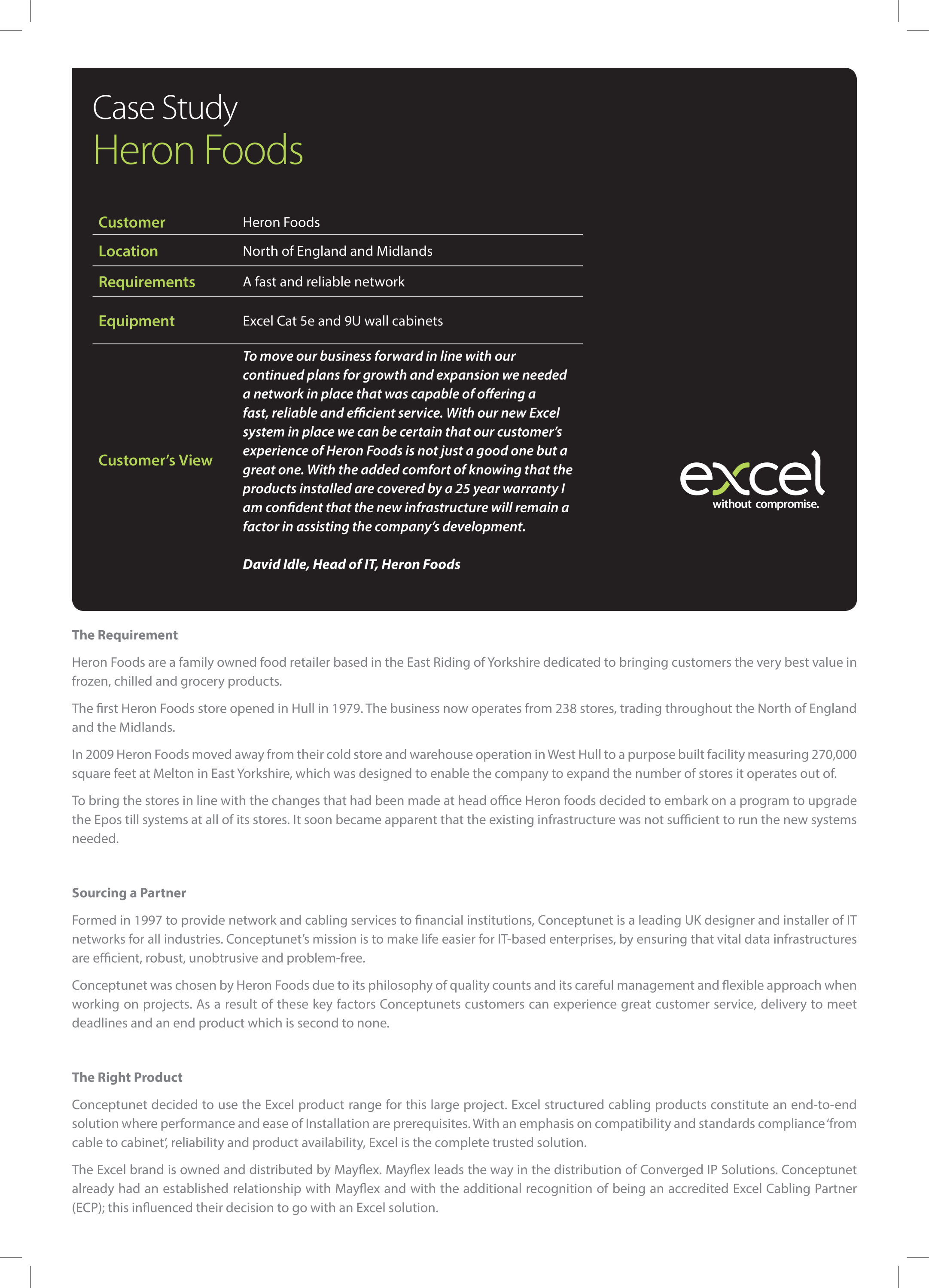 Excel Case Studies
