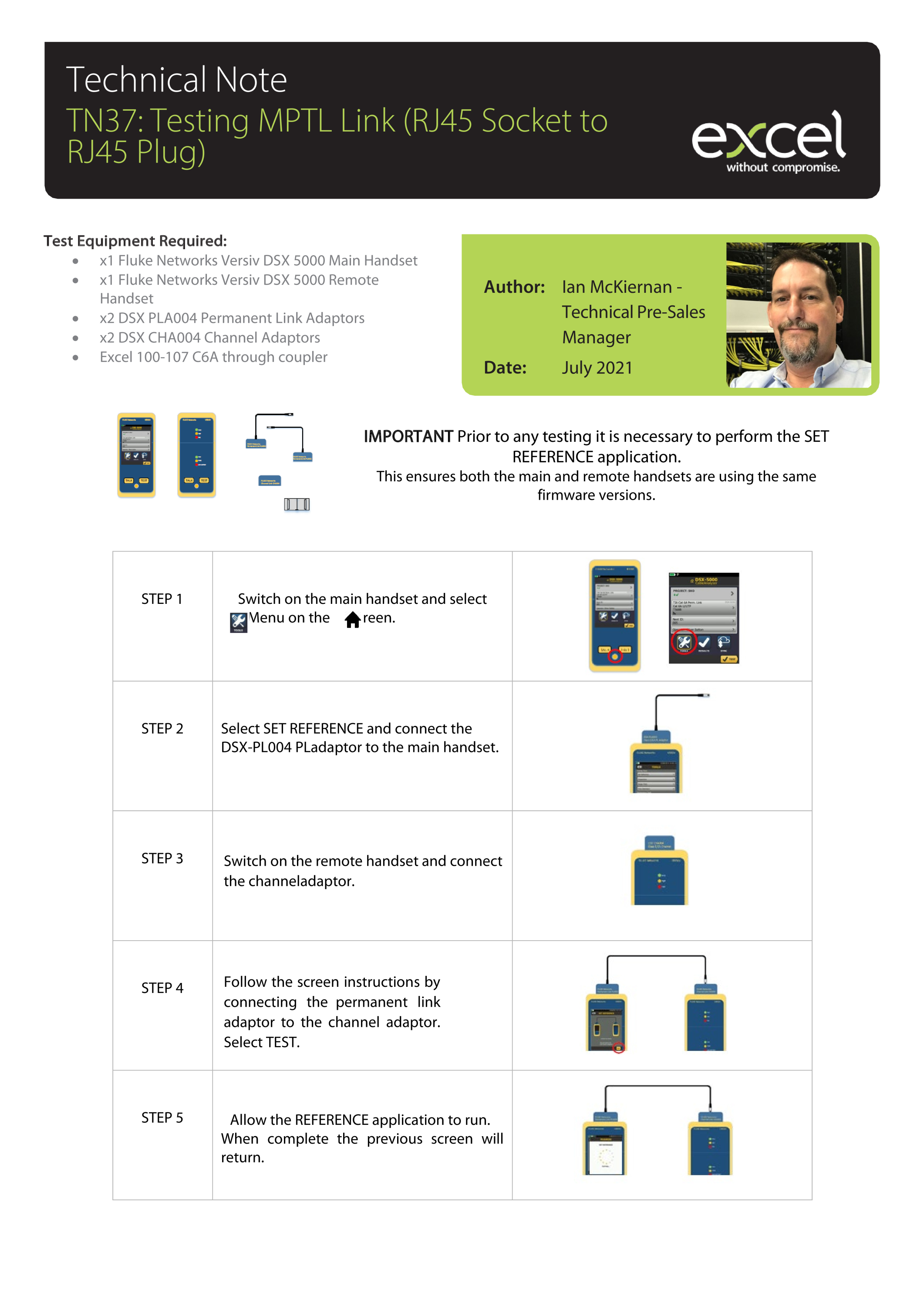 Excel Technical Notes